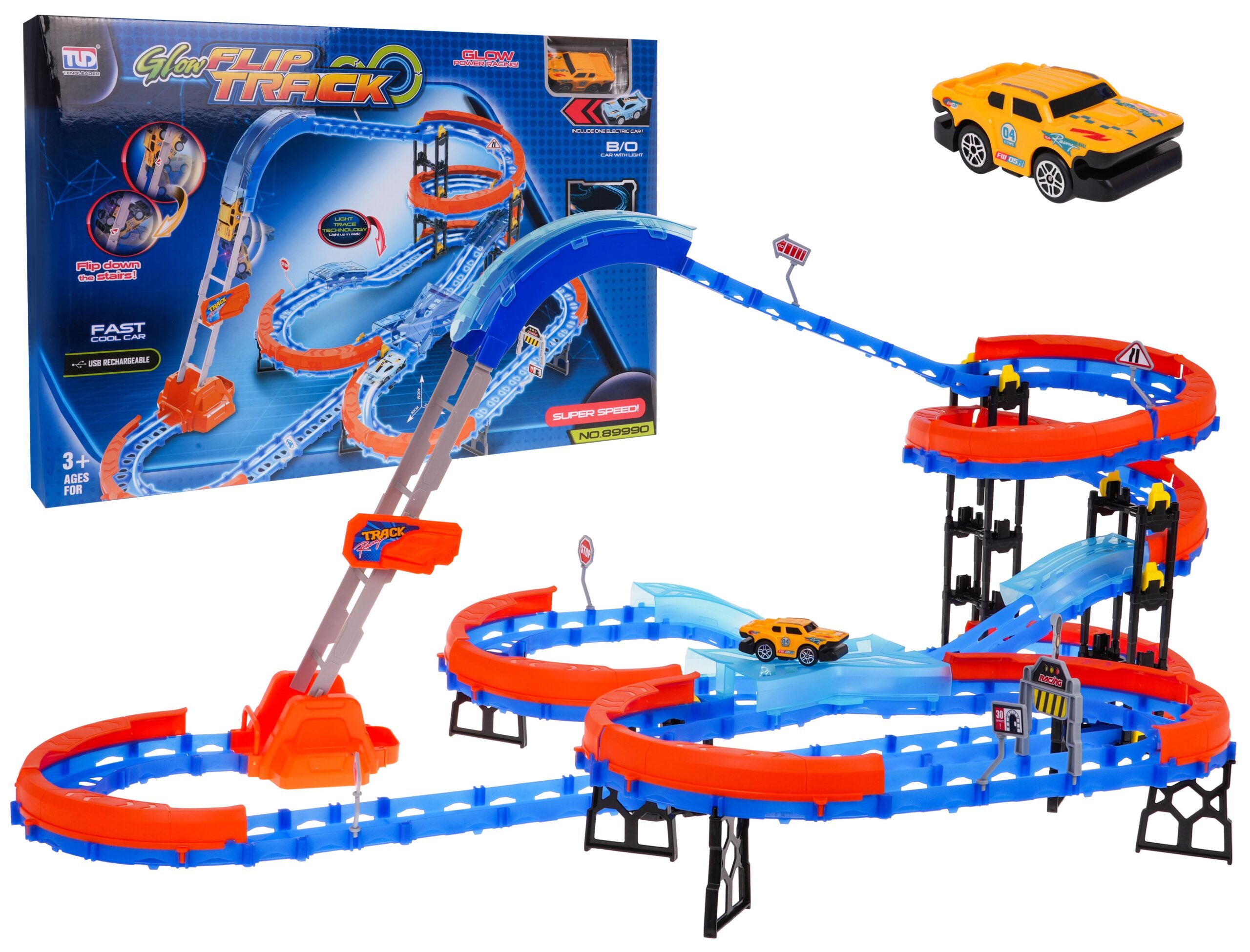 Extreme Race Track With Ladder 90pcs. - Store24.lt - parduotuvė internete